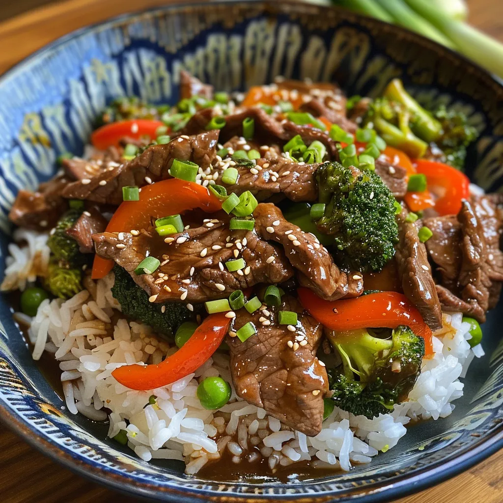 Quick and Flavorful Beef Stir Fry with Fresh Vegetables