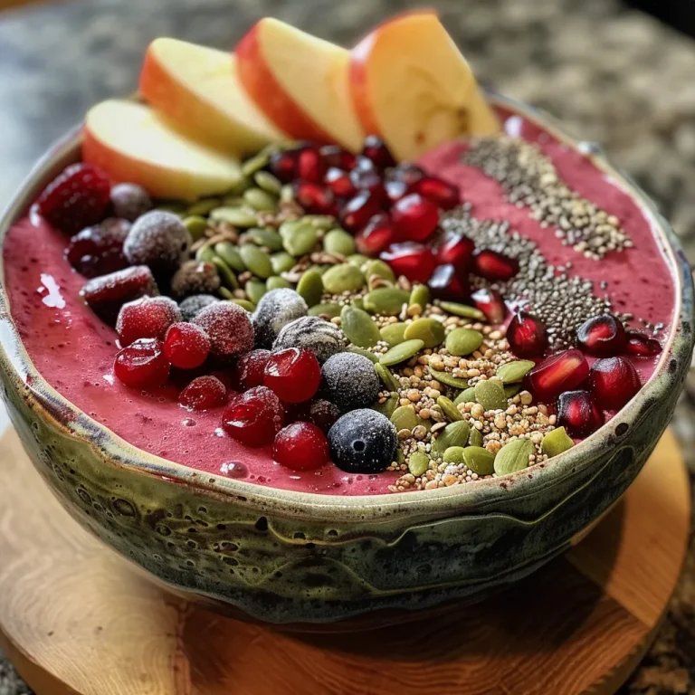 Delicious KORU Apple Berry Smoothie Bowl Recipe